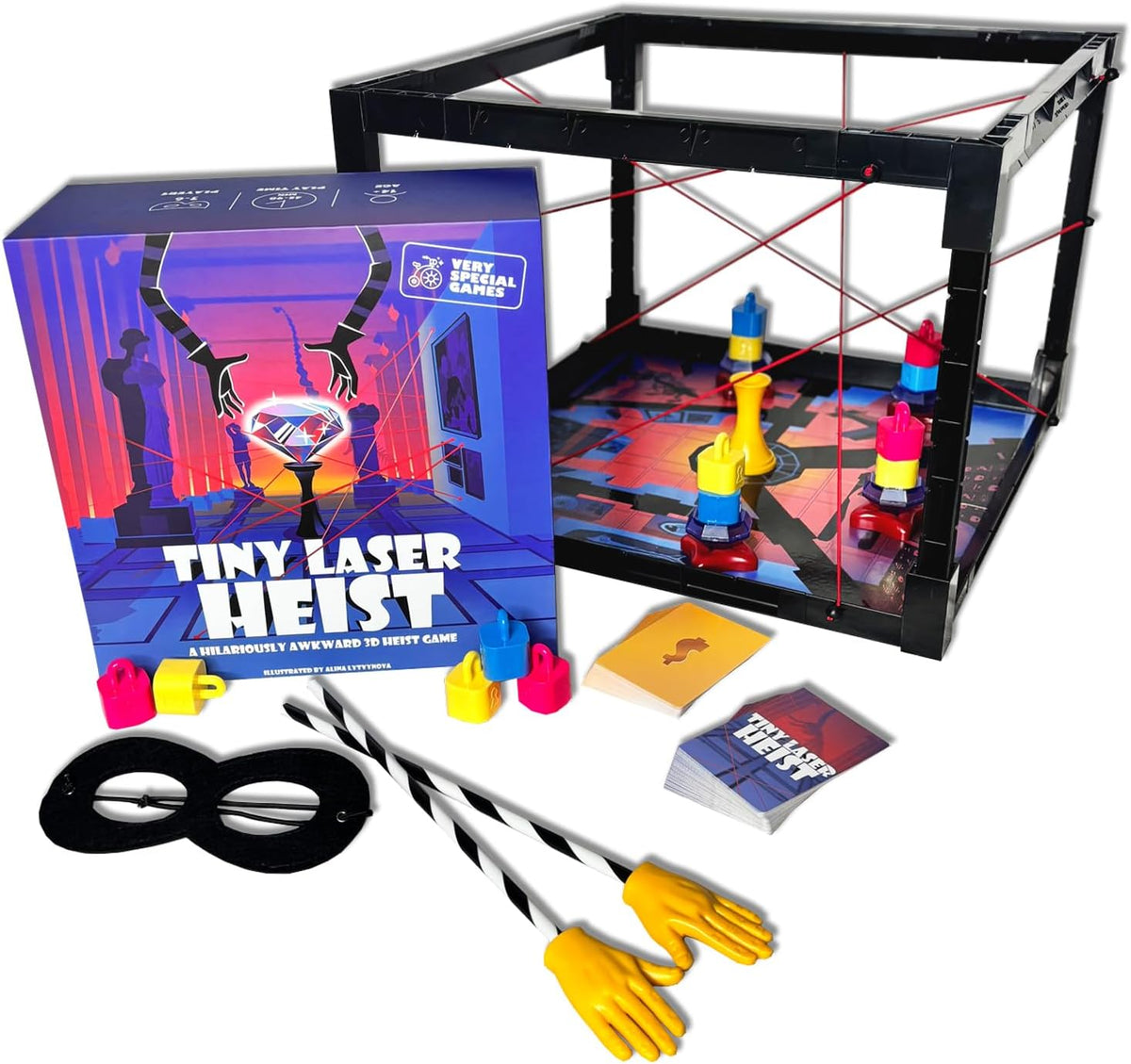 Tiny Laser Heist — House Rules Lounge