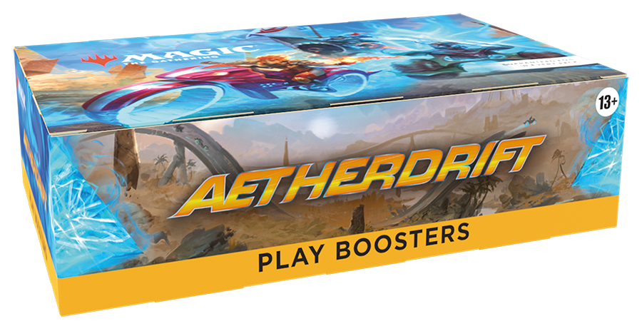 Magic: The Gathering Aetherdrift Play Booster Box (30 Packs + 2-card B ...