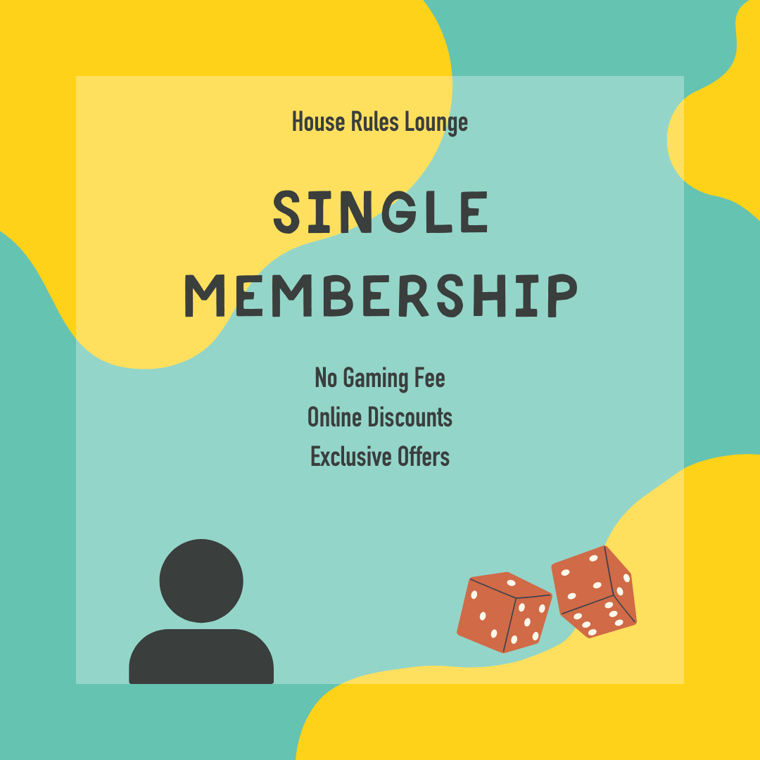Single Membership — House Rules Lounge